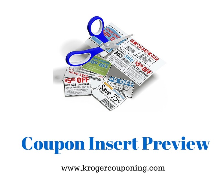 Sunday Coupon Insert Preview 4/10 - Kroger Couponing