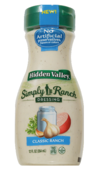 Hidden Valley Simply Ranch Dressing $2.24 - New Coupon! - Kroger Couponing