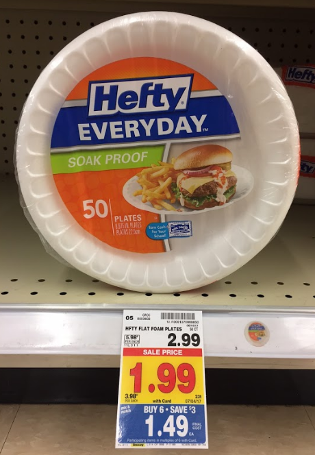 Hefty Foam Plates $.99 Kroger Mega! - Kroger Couponing