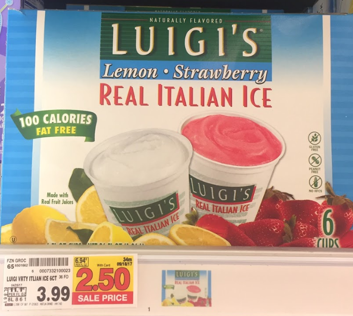Luigi's Italian Ice $1.75 - Kroger Couponing