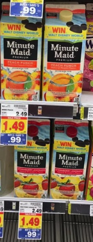 Minute Maid Drinks $.99 - No Coupon Needed! - Kroger Couponing