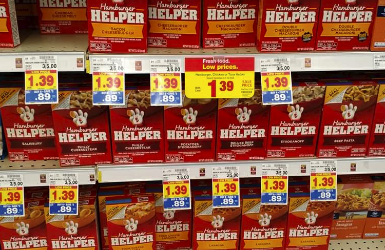 Hamburger Helper $.64 - Kroger Couponing