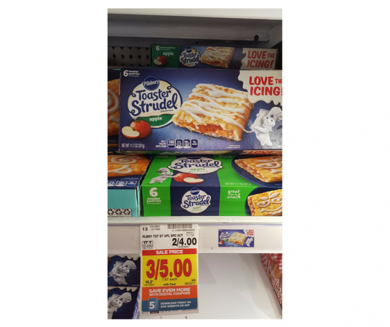 Pillsbury Toaster Strudels just $1.34 - Kroger Couponing