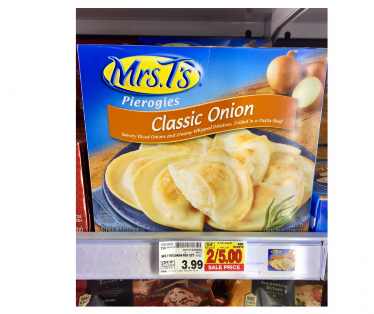 Mrs. T's Pierogies as low as $2.00 - Kroger Couponing