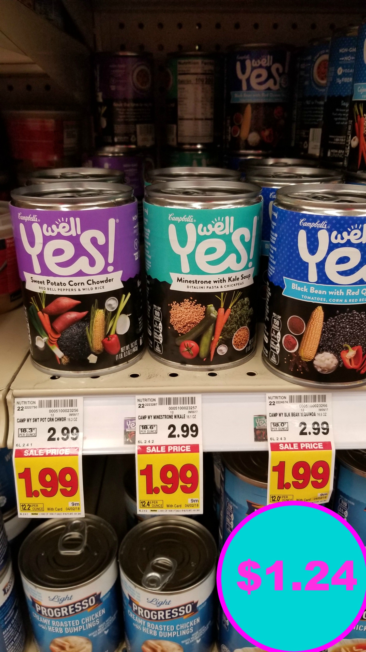 Well Yes Soup just $1.24 - Kroger Couponing