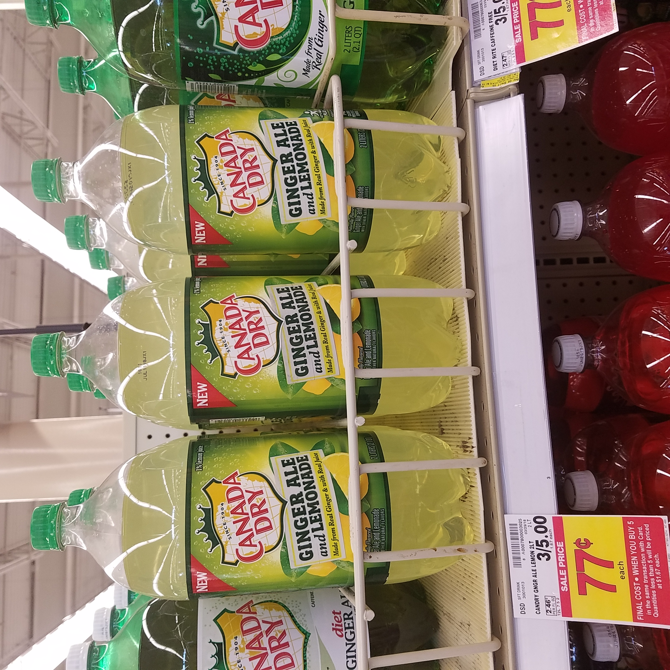 Canada Dry Ginger Ale with Lemonade just $.47 - Kroger Couponing