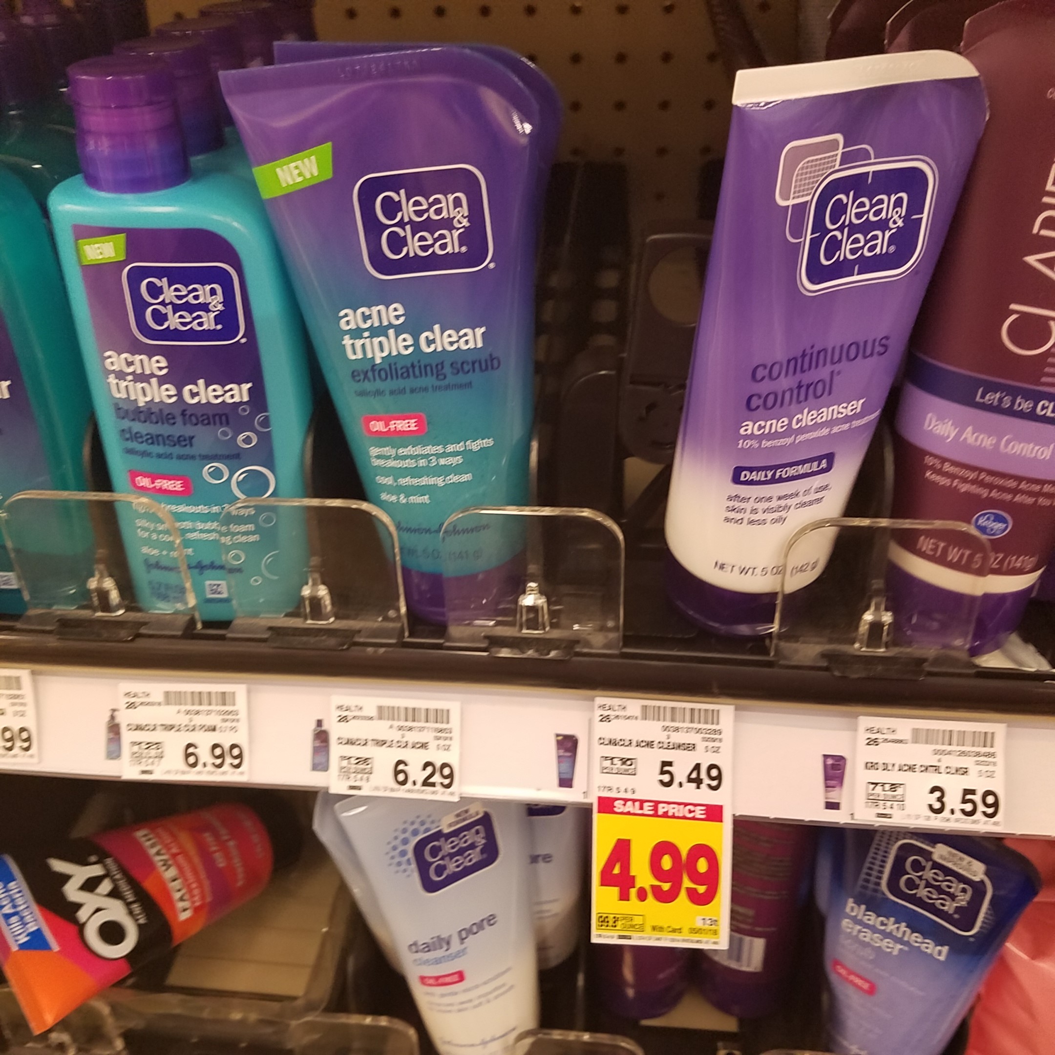 Keep Your Face Clean with these Clean & Clear Deal! - Kroger Couponing