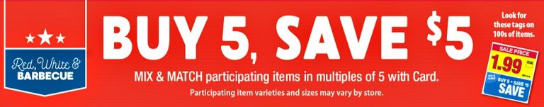 Kroger Buy 5, Save 5 Mega Sale Full List 5/30/18 - 6/12/18 - Kroger ...