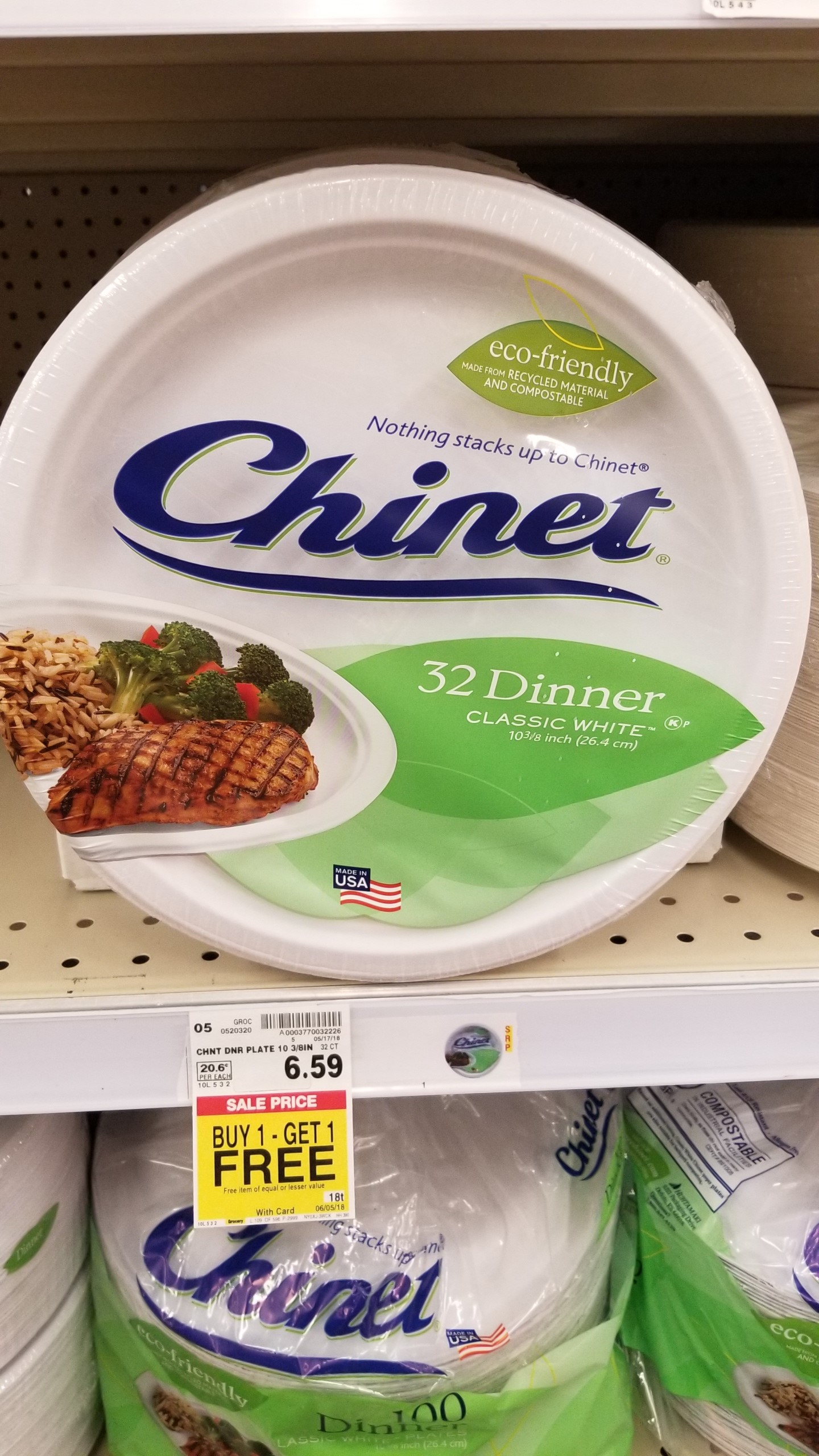 Chinet Plates just $2.30 - Kroger Couponing