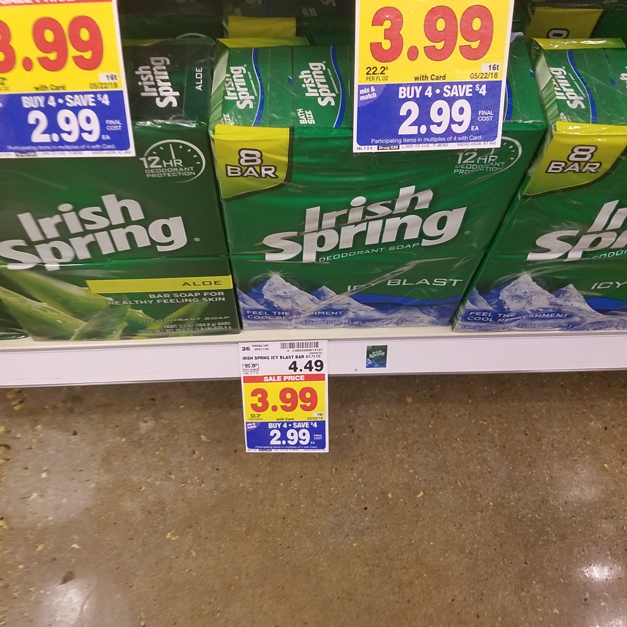 Irish Spring Body Wash and Soap just $1.99 - Kroger Couponing