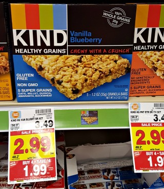Kind Bars Multipack Just 74¢ In The Kroger Mega Sale - Kroger Couponing