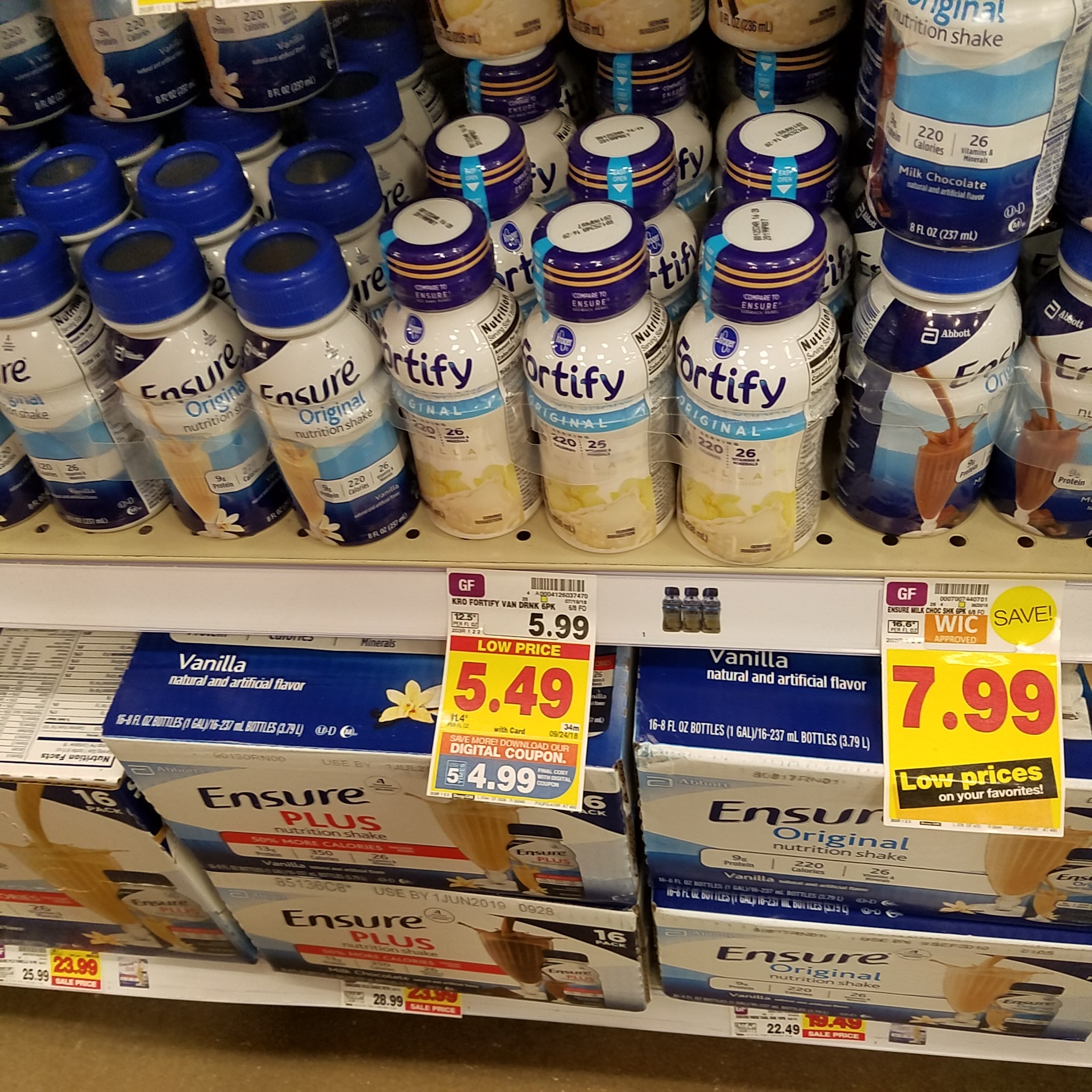 Kroger Fortify Shakes just $3.49 - Kroger Couponing