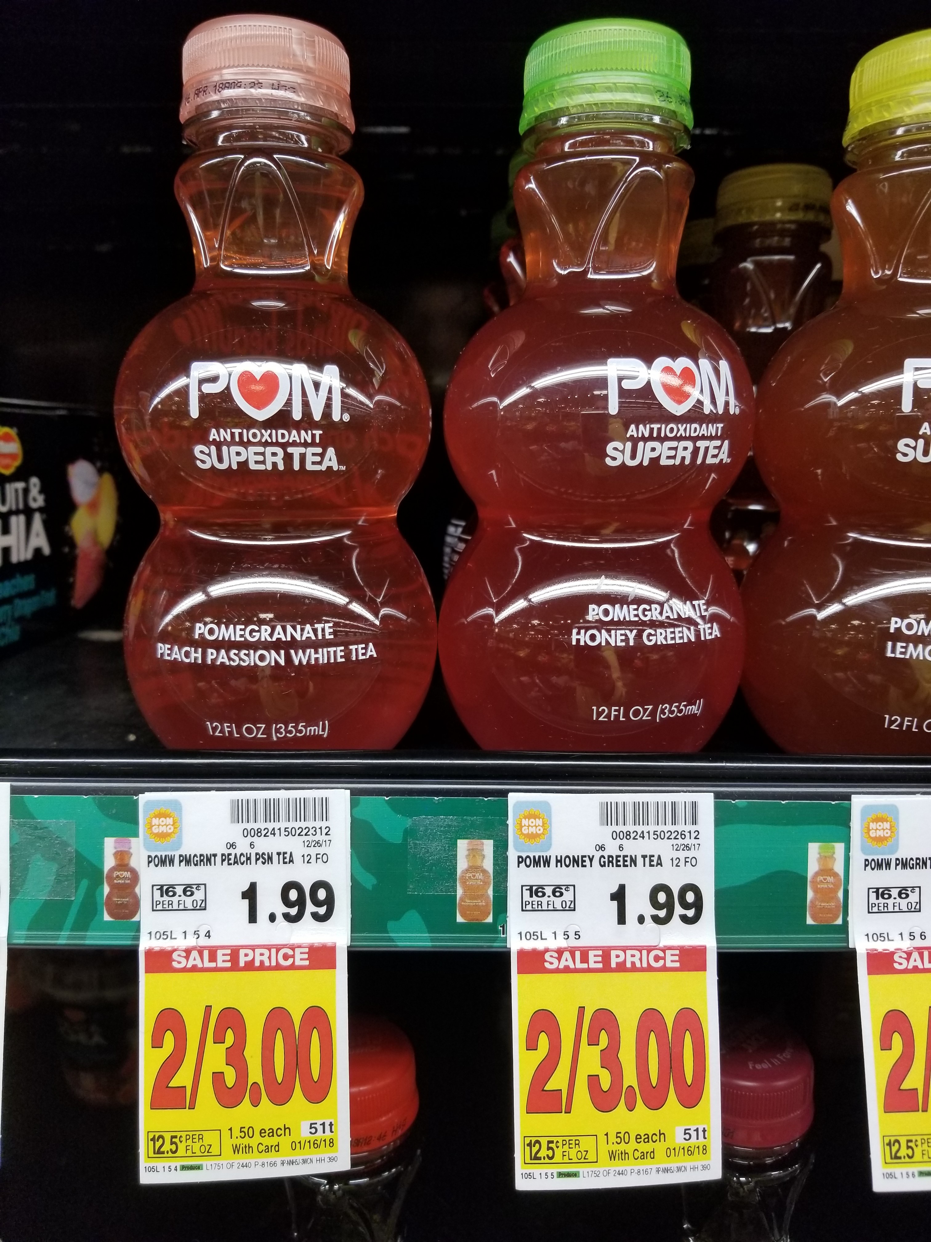 Pom Tea just $1.00 - Kroger Couponing