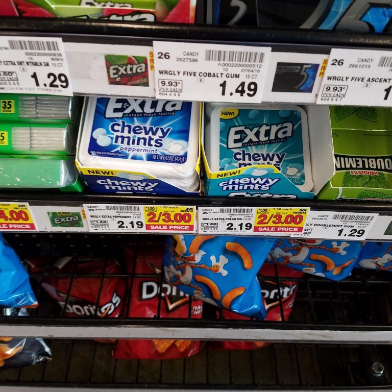 Free Extra Chewy Mints - Kroger Couponing