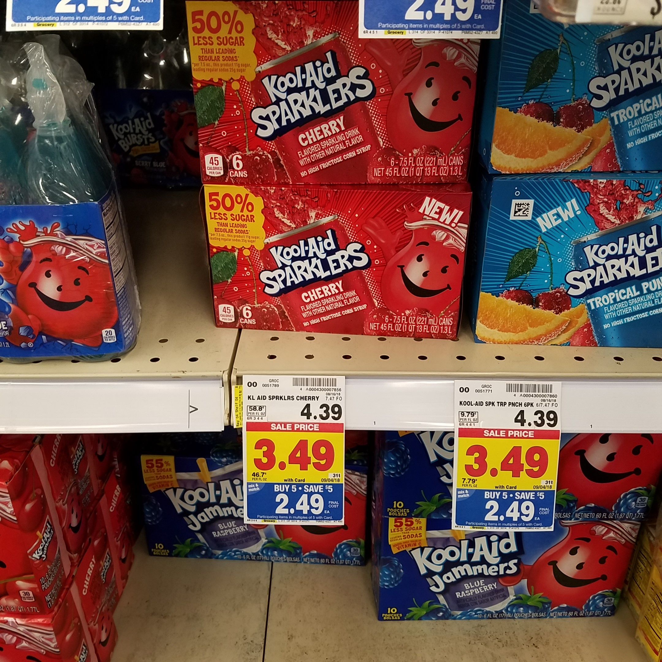 Kool Aid Sparklers just $1.80 - Kroger Couponing