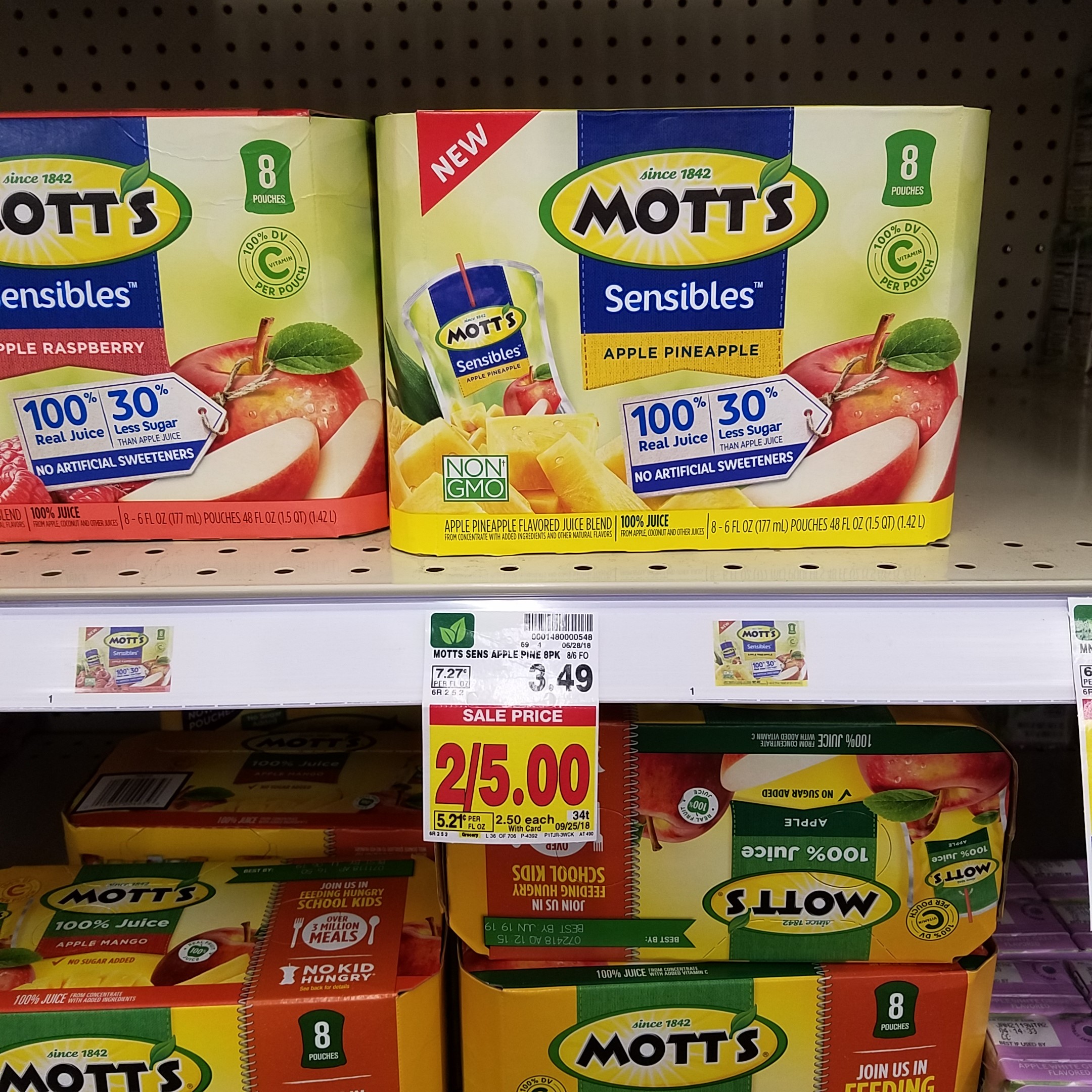 Mott's Sensibles just $1.50 - Kroger Couponing
