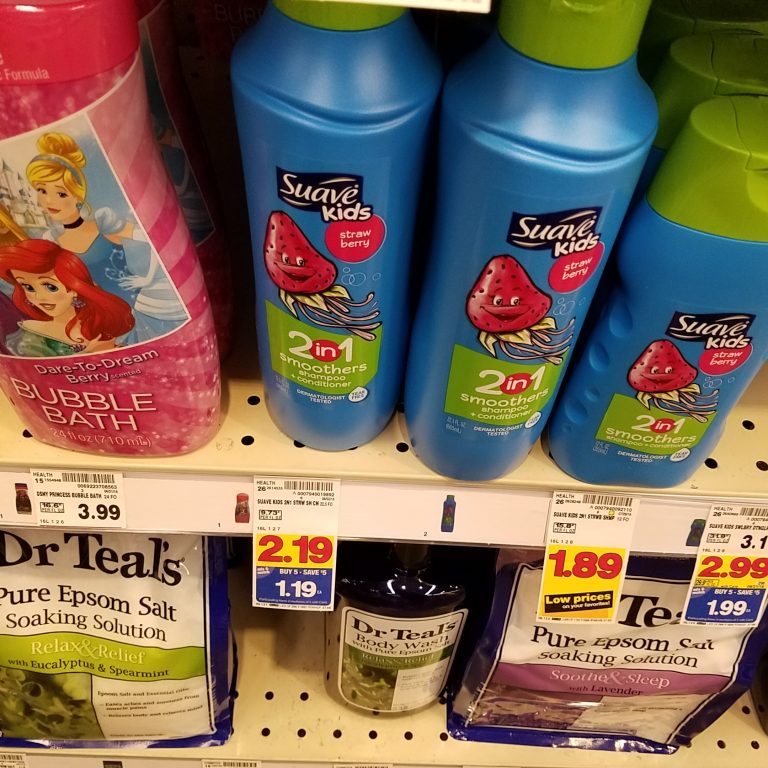 Suave Kids 2 in 1 just $.19 - Kroger Couponing