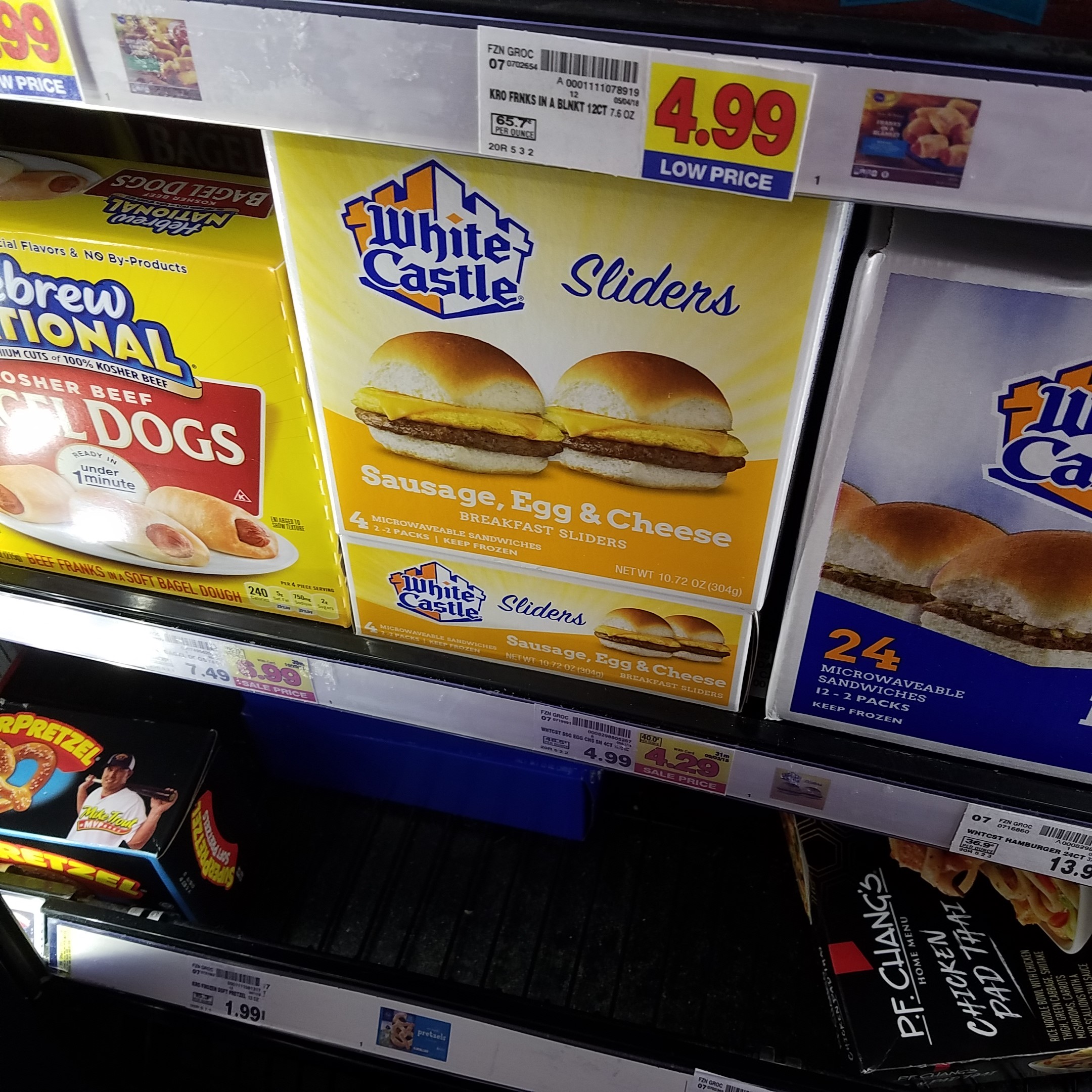 White Castle Breakfast Sliders just $3.29 - Kroger Couponing
