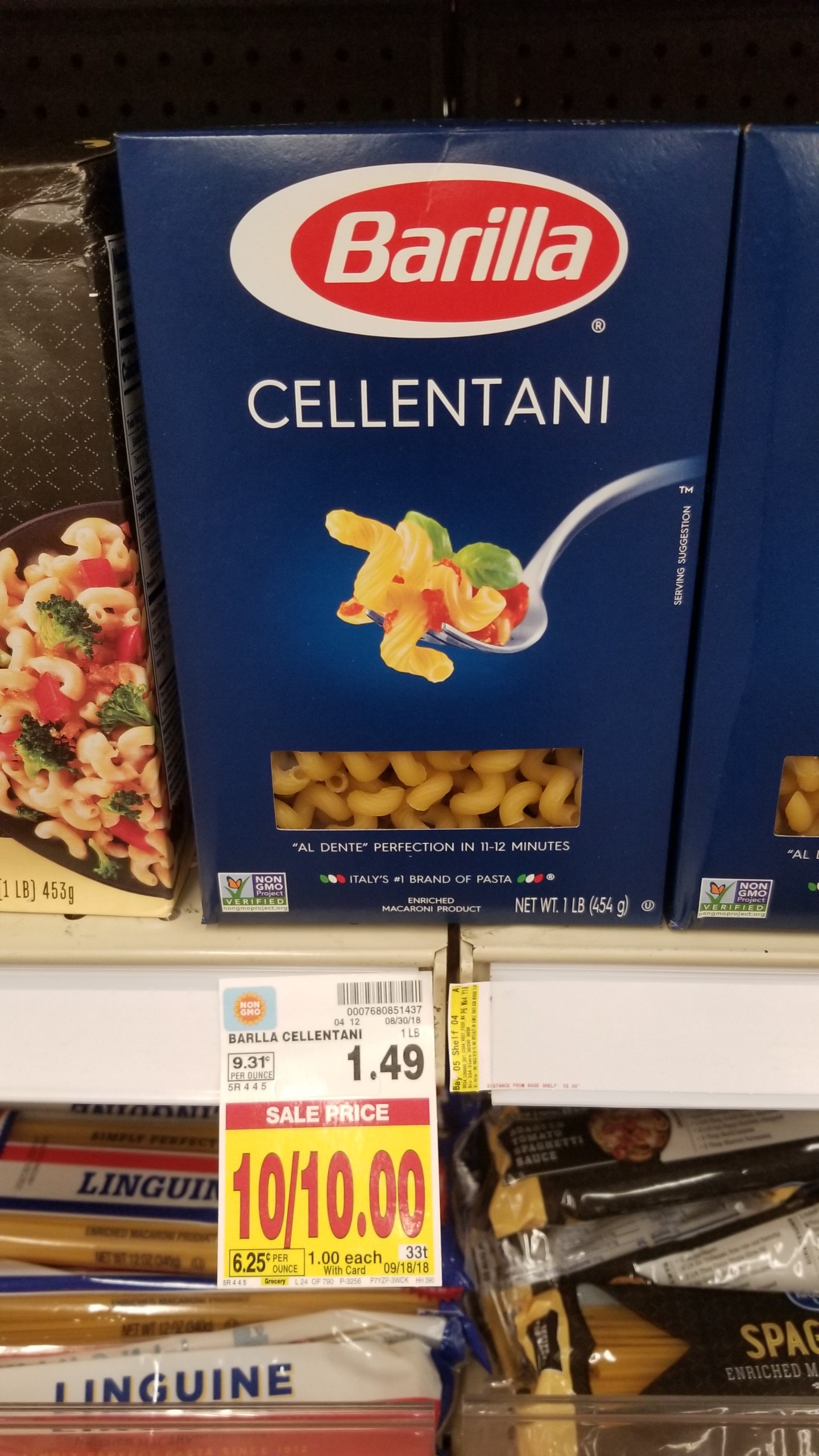 Barilla Blue Box Pasta just $.75 - Kroger Couponing