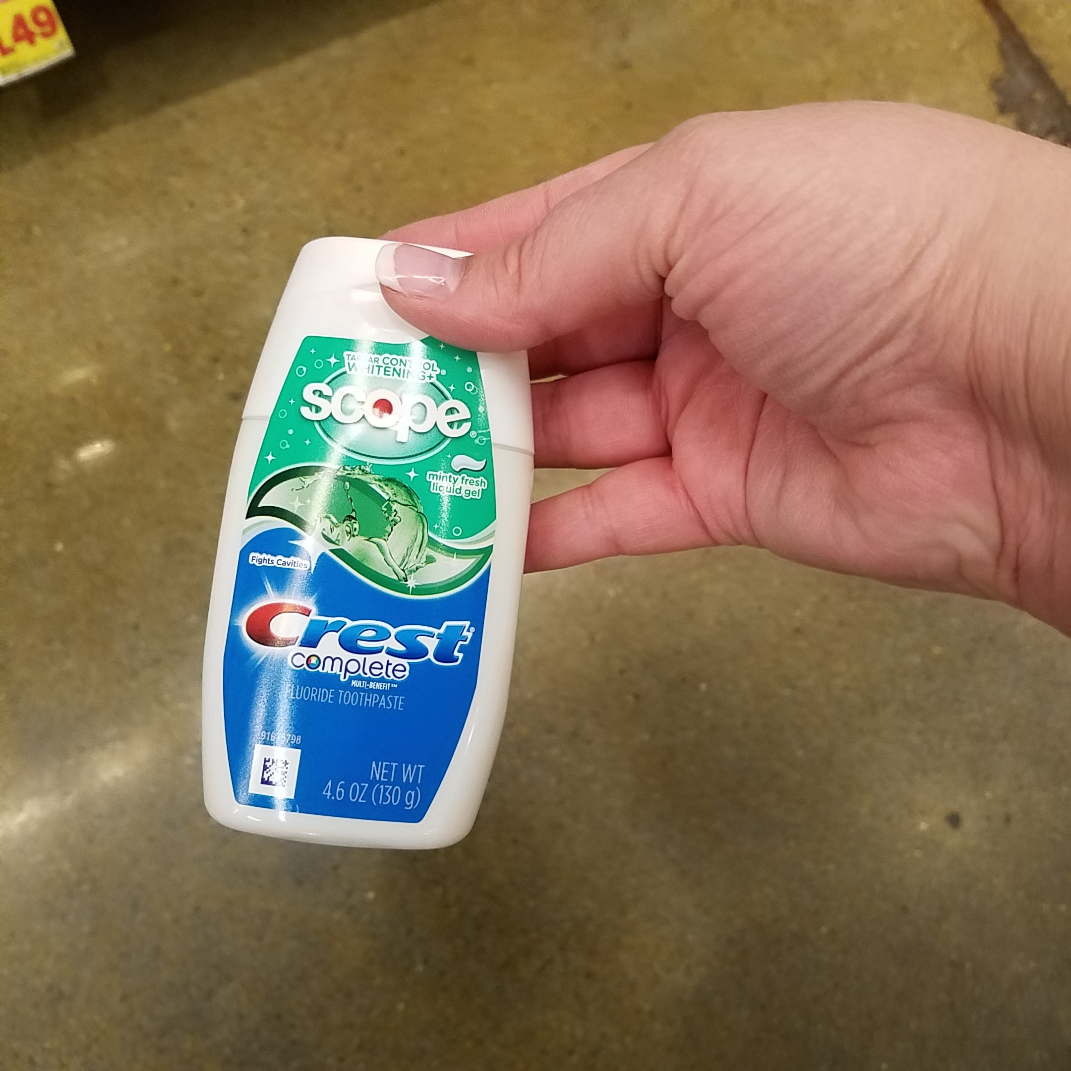 Crest Liquid Gel Toothpaste just $.49 - Kroger Couponing