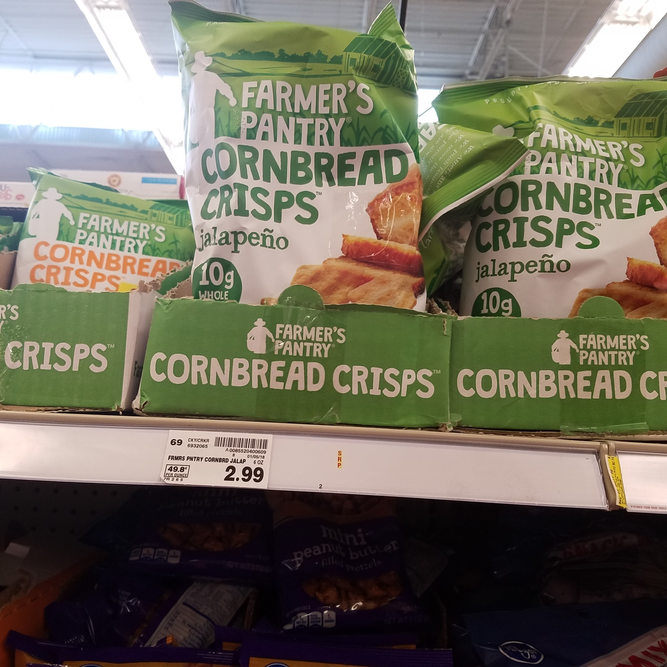 Farmer's Pantry Cornbread Crisps just $.99 - Kroger Couponing