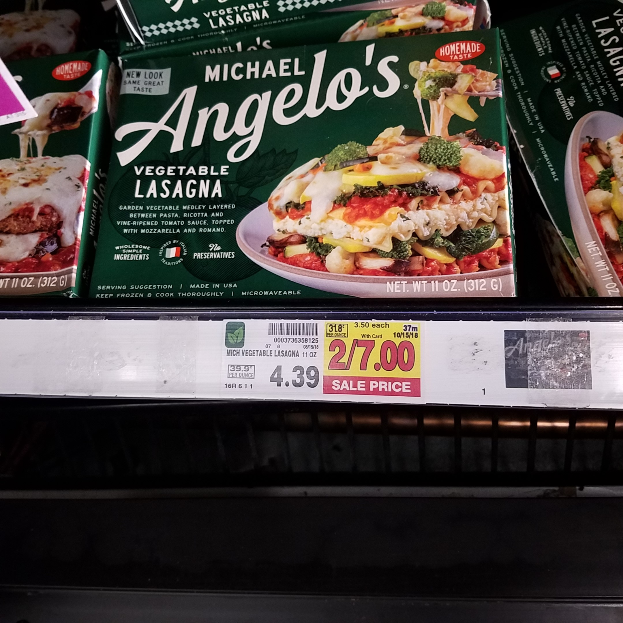 Michael Angelo's Frozen Meals - Kroger Couponing