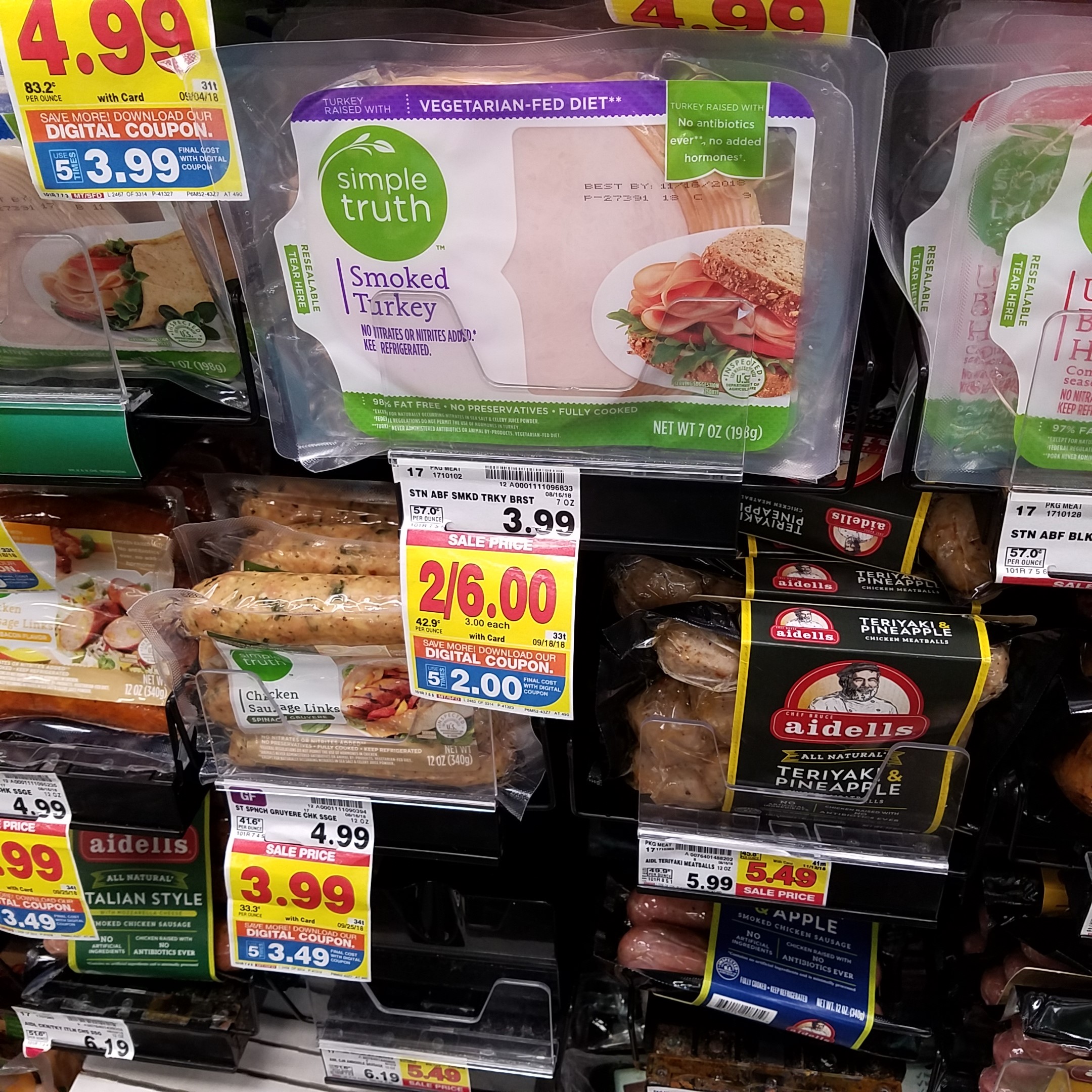 Simple Truth Lunch Meat just $2.00 - Kroger Couponing