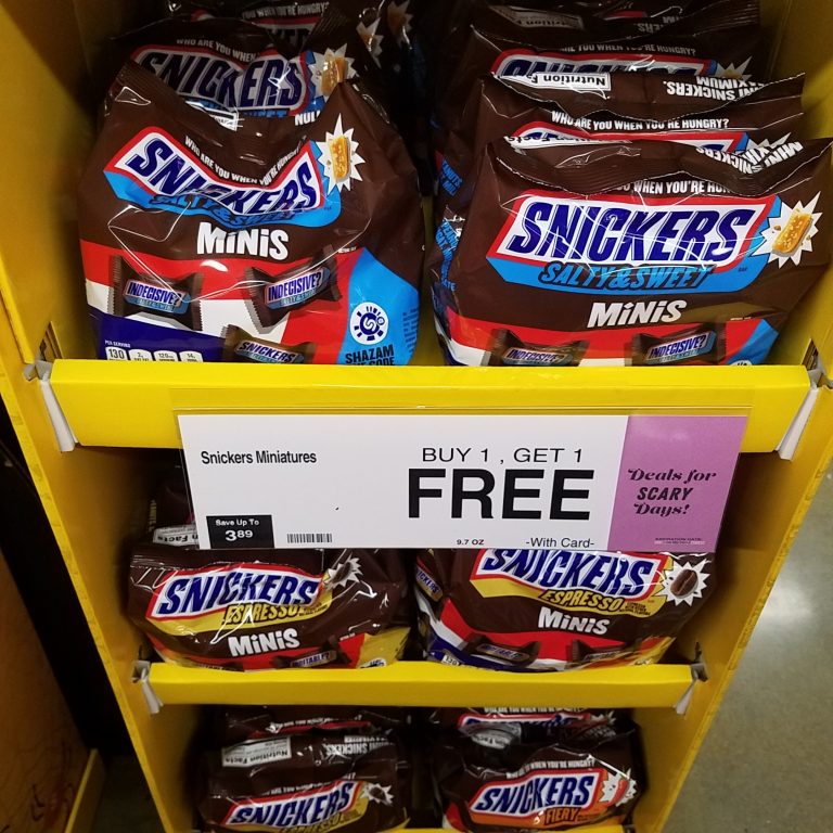 Snickers BOGO just $1.45 - Kroger Couponing