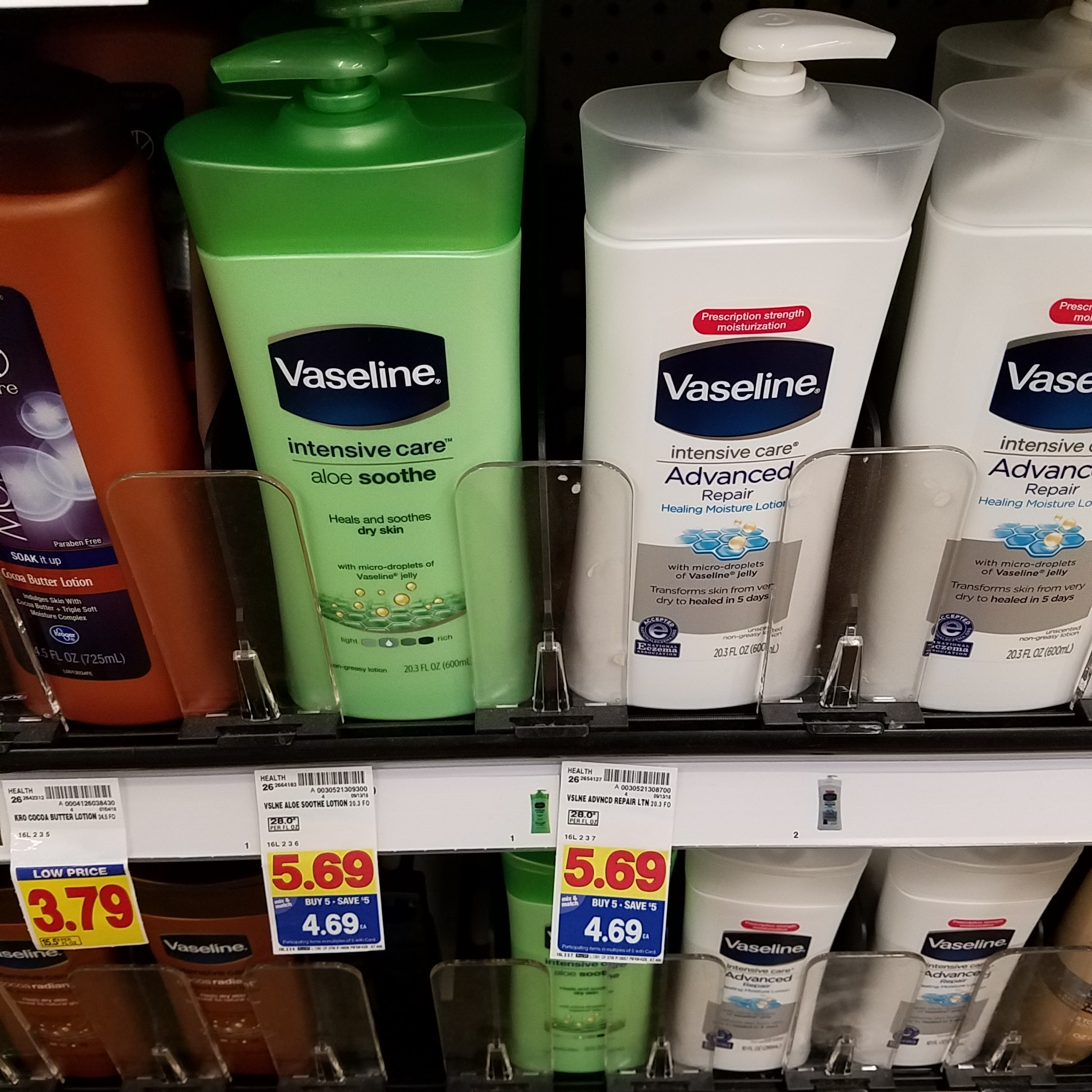 Vaseline Lotion just $3.69 - Kroger Couponing