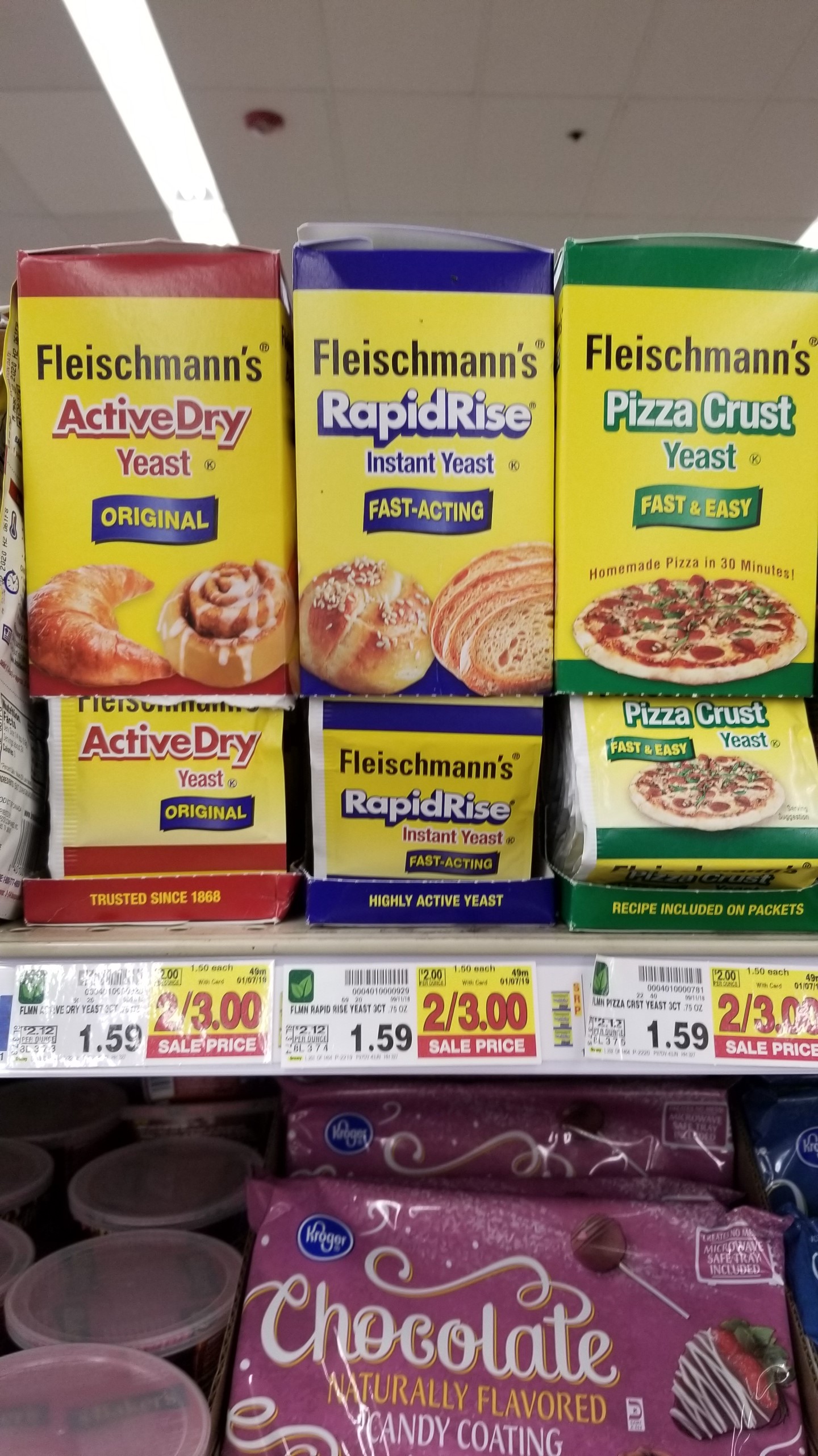 Fleischamnn's Yeast just $1.10 - Kroger Couponing