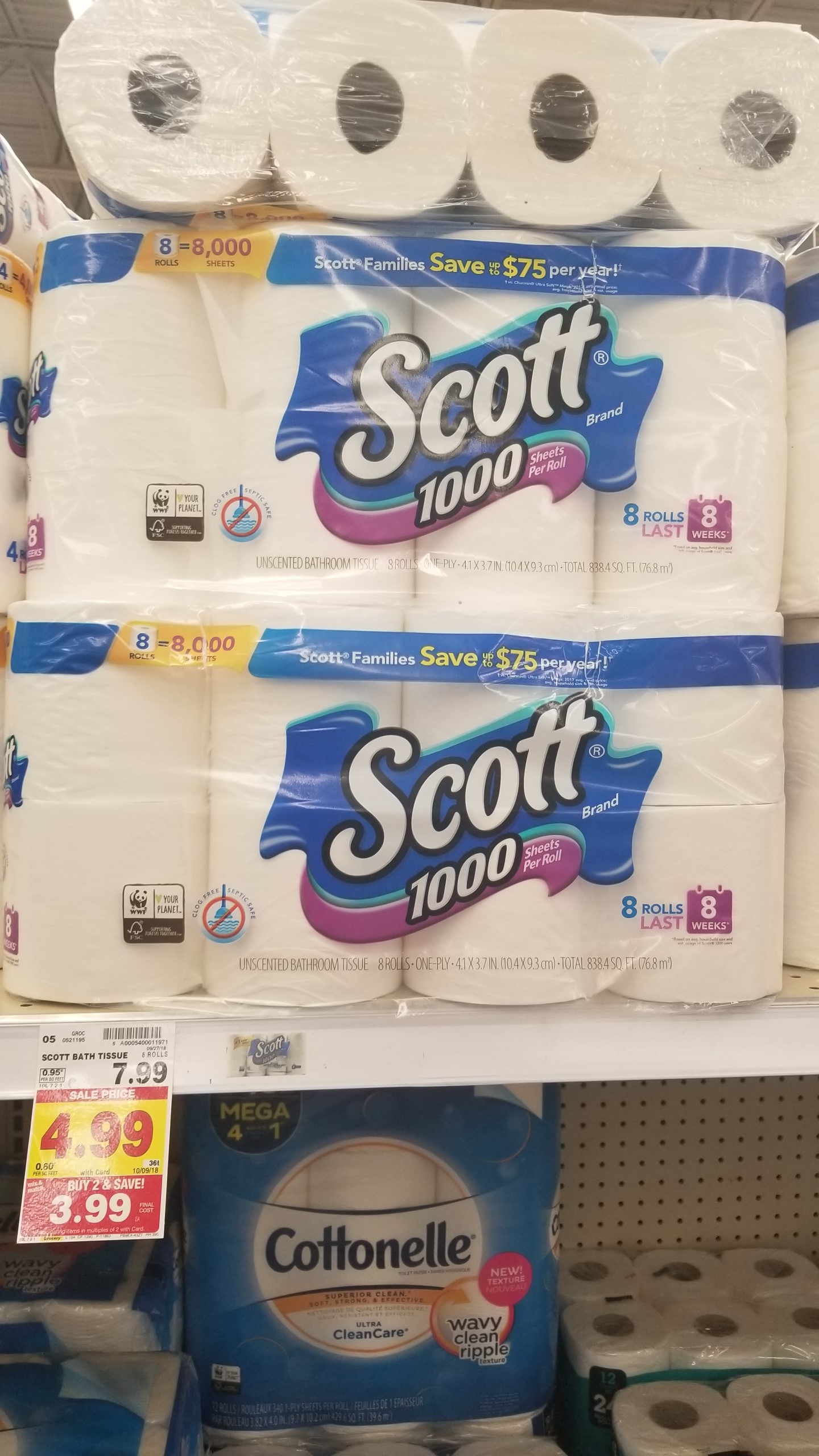 Scott Bath Tissue just $1.99 - Kroger Couponing