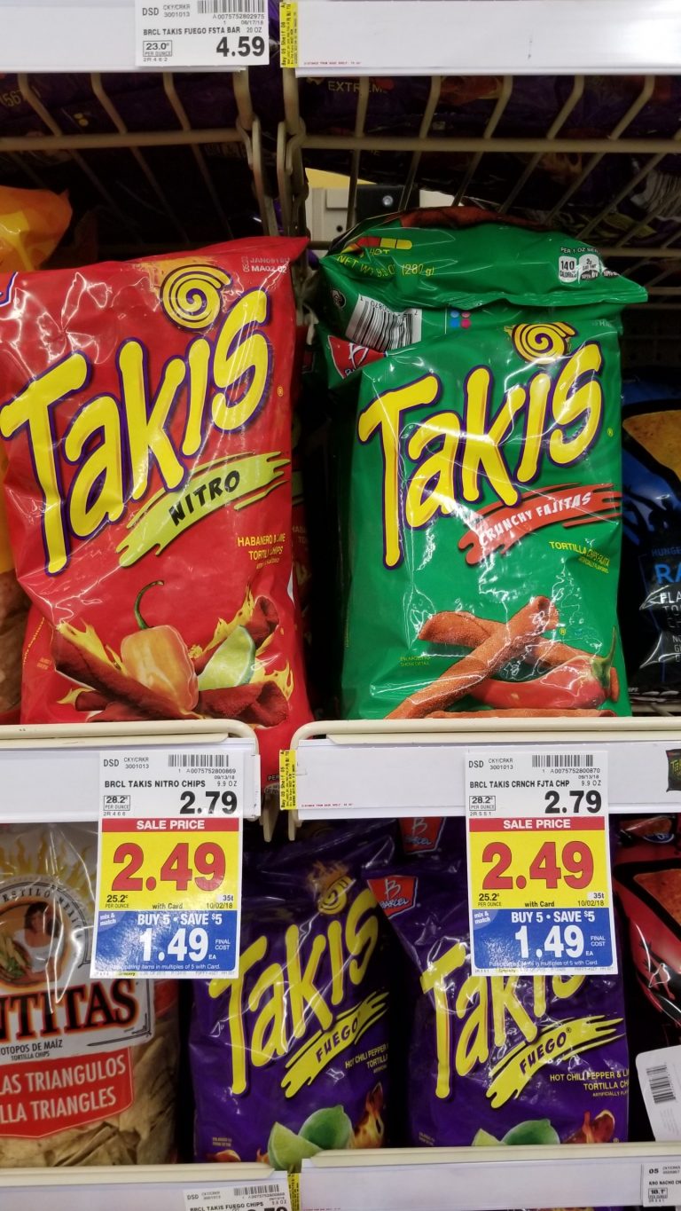 Takis just $1.00 each - Kroger Couponing
