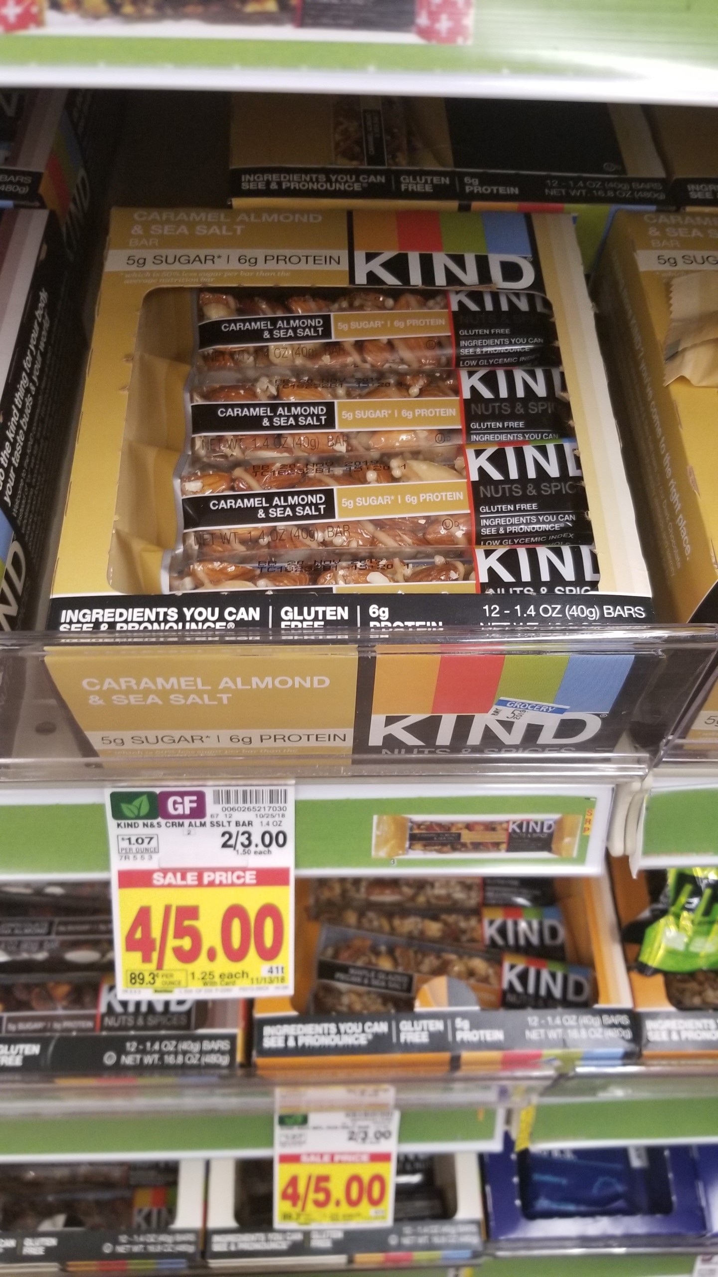 Kind Bars just $.25 - Kroger Couponing