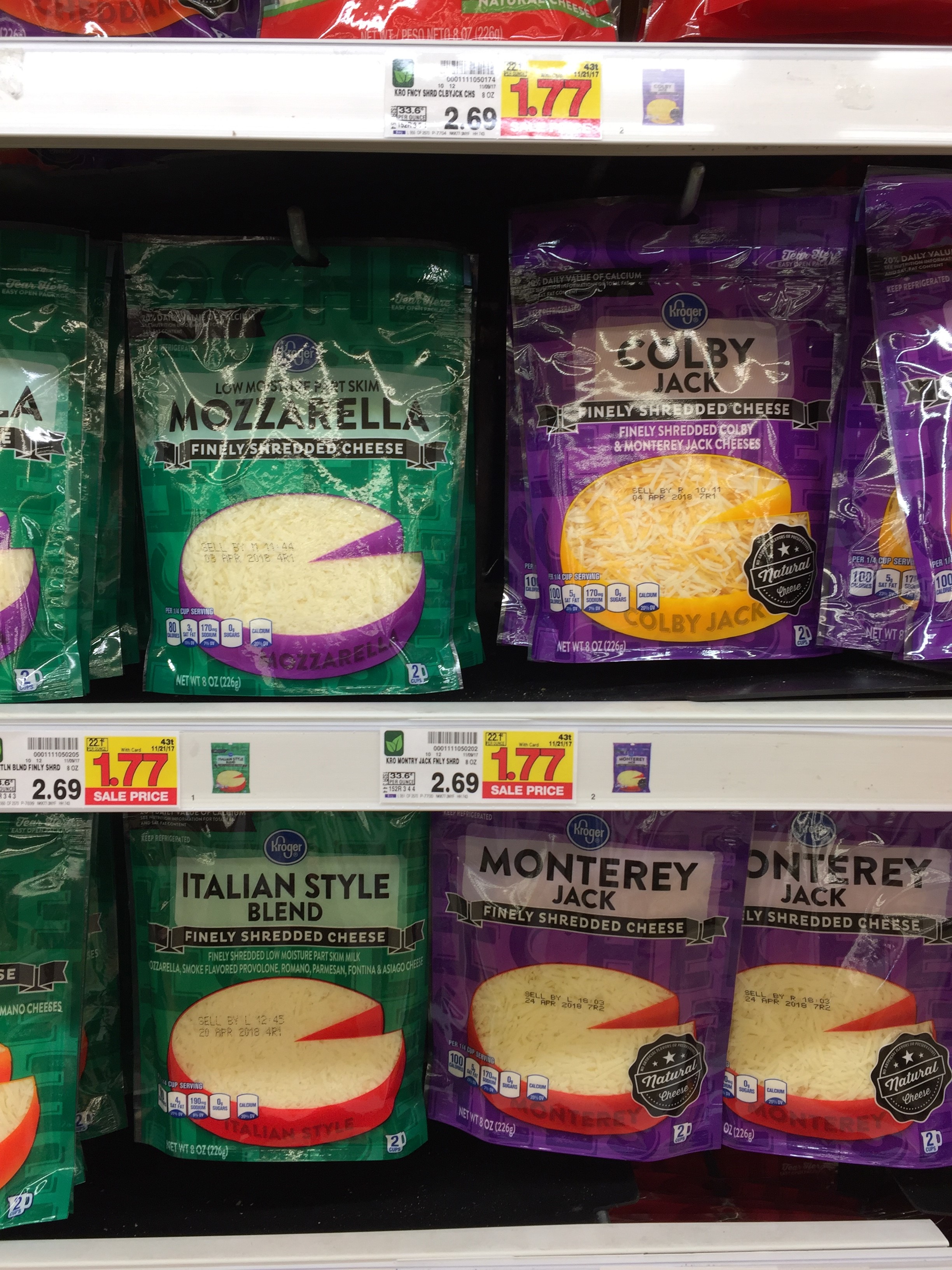 HOT Deal on Kroger Shredded Cheese! - Kroger Couponing