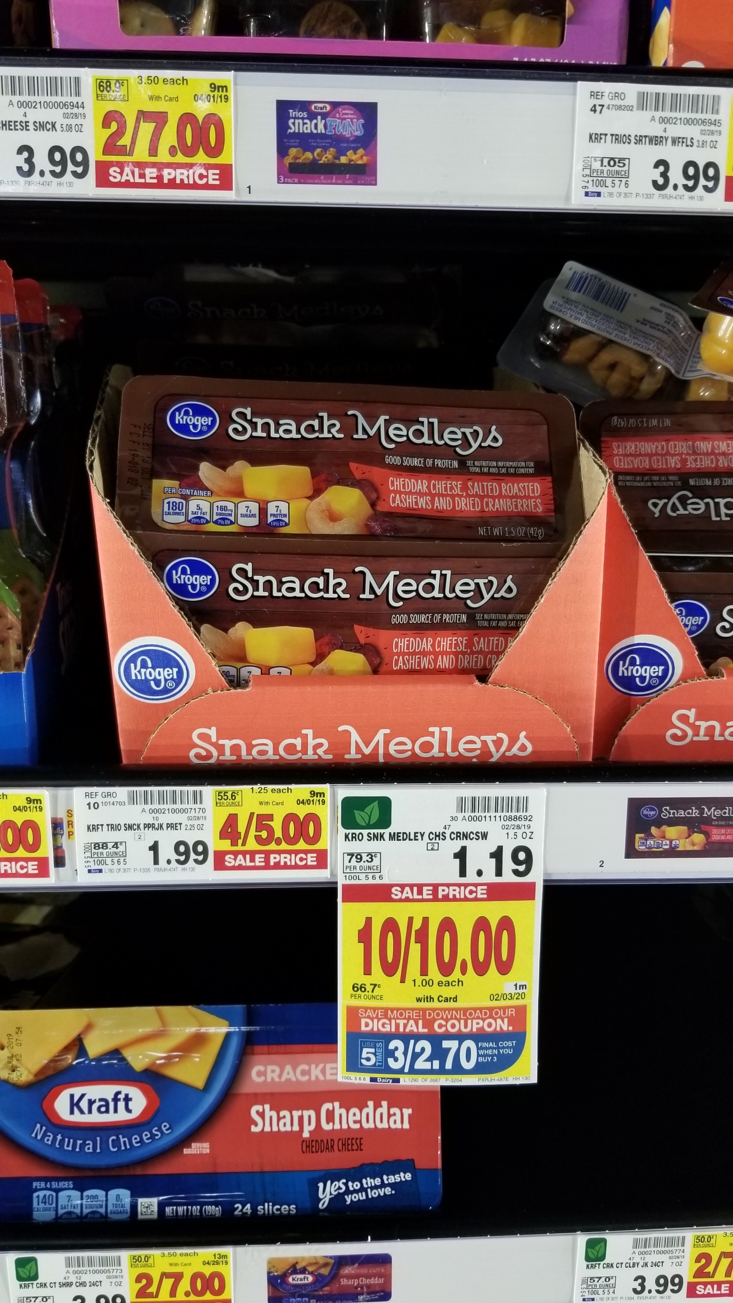 Kroger Snack Medley's just $.90 - Kroger Couponing