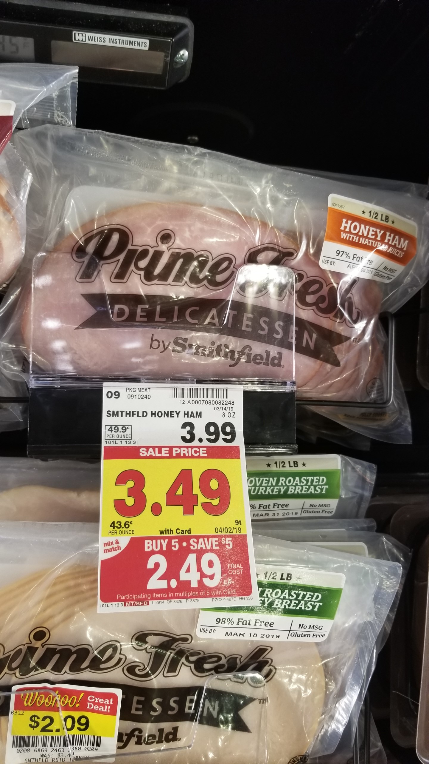 Smithfield Prime Fresh Lunchmeat just $1.49 - Kroger Couponing
