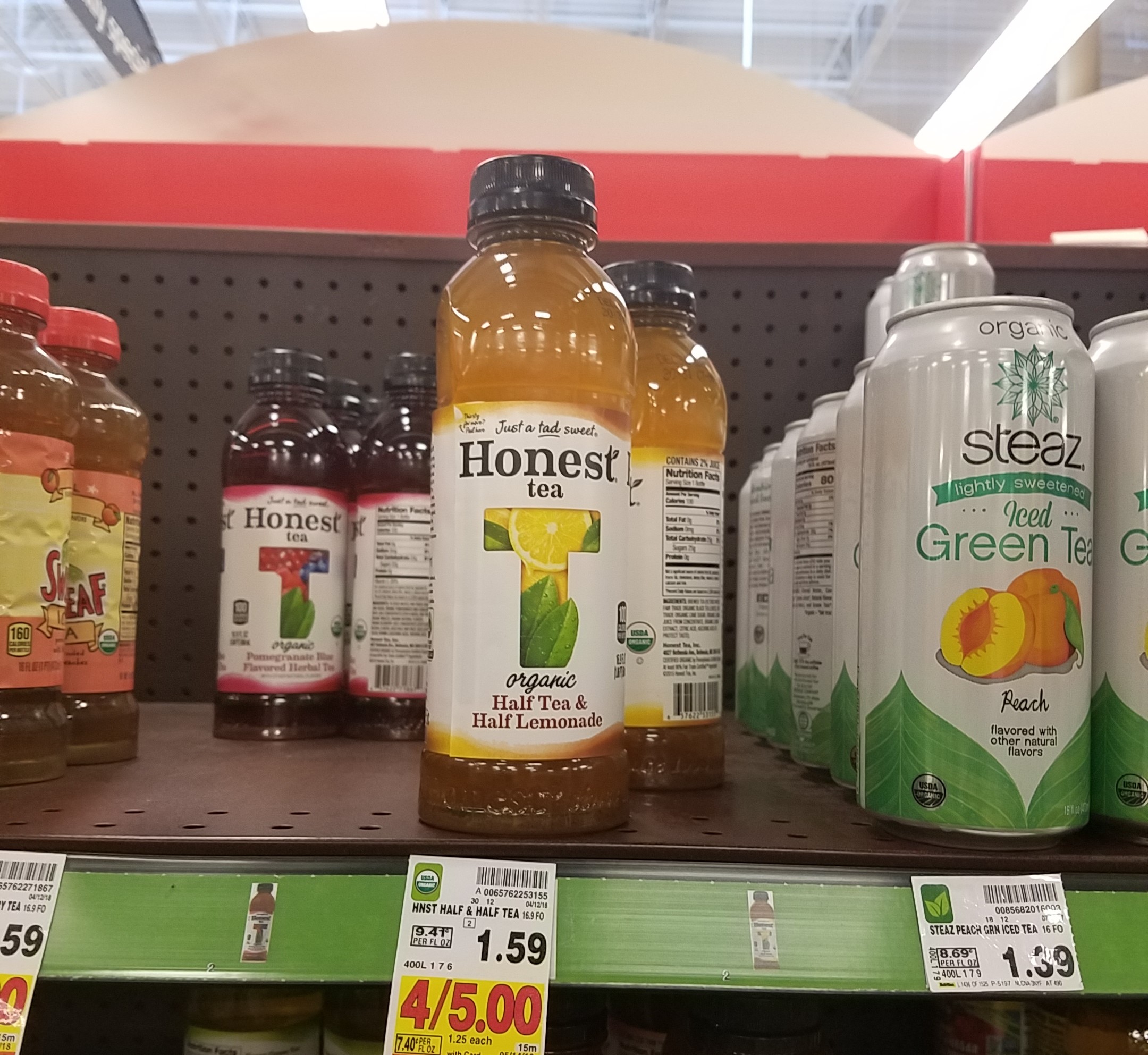 Honest Tea just $1.00 each - Kroger Couponing