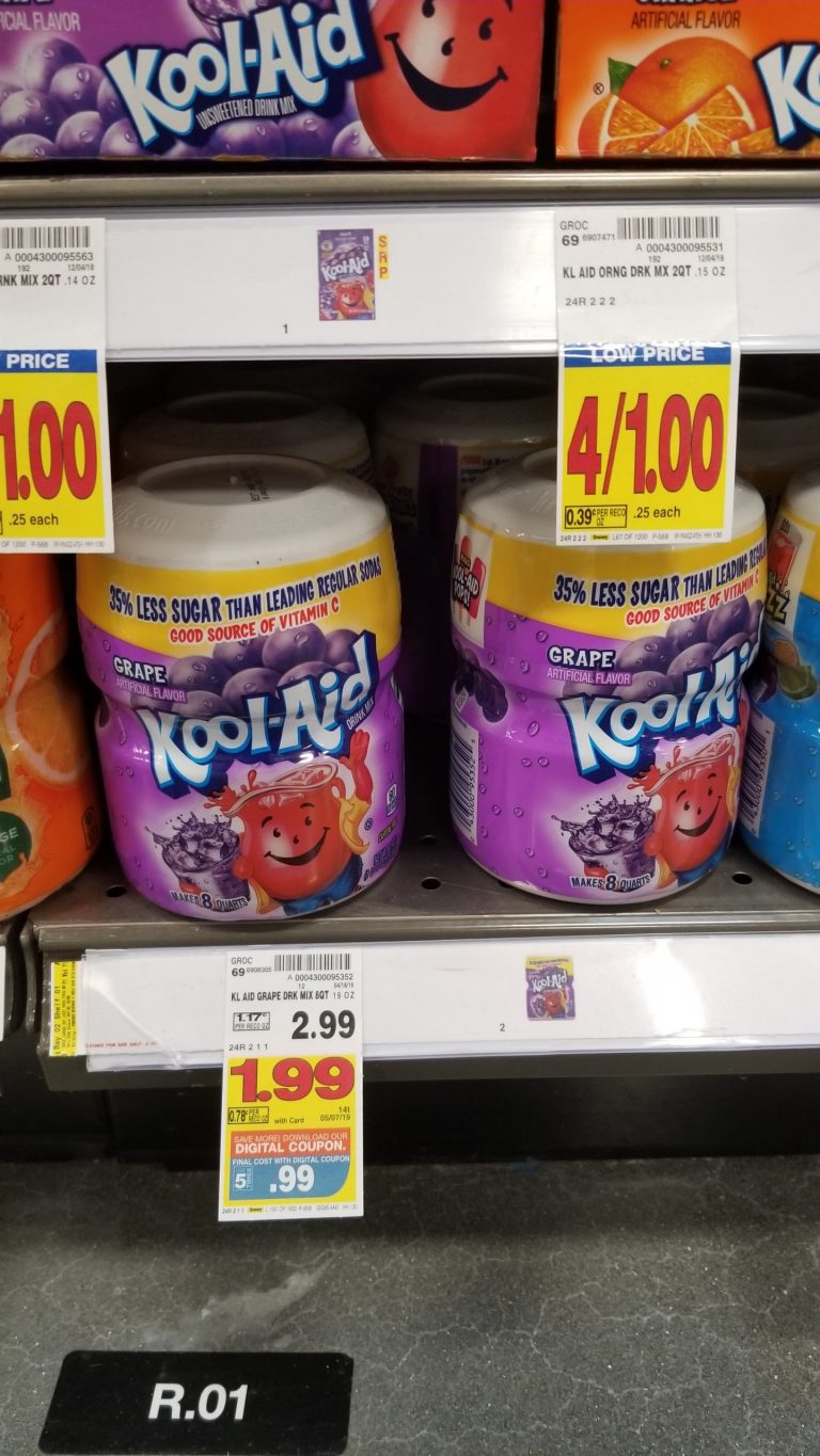 Kool-Aid, Country Time or Tang just $.99 - Kroger Couponing