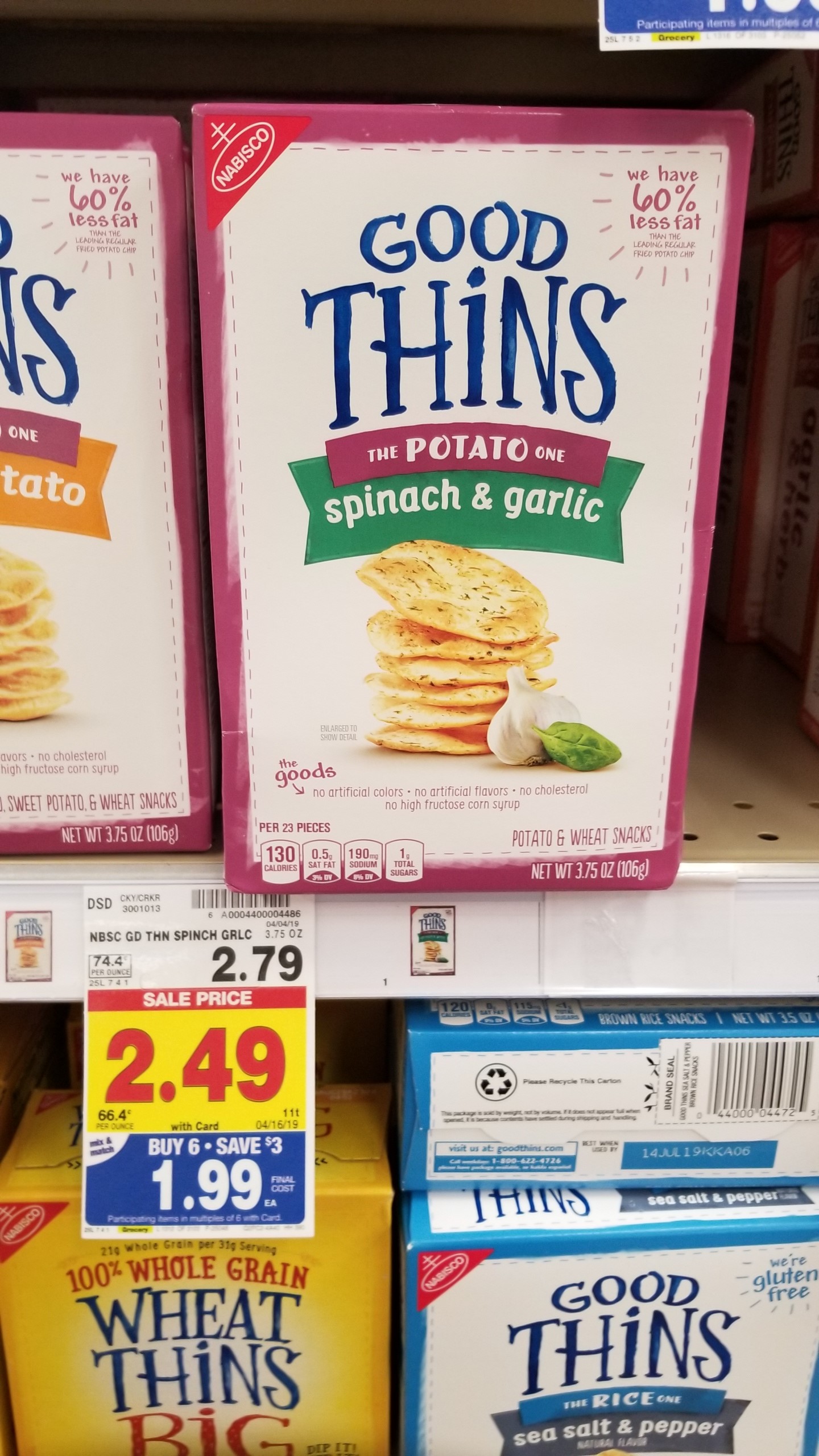 Wheat Thins Crackers just $1.49 - Kroger Couponing