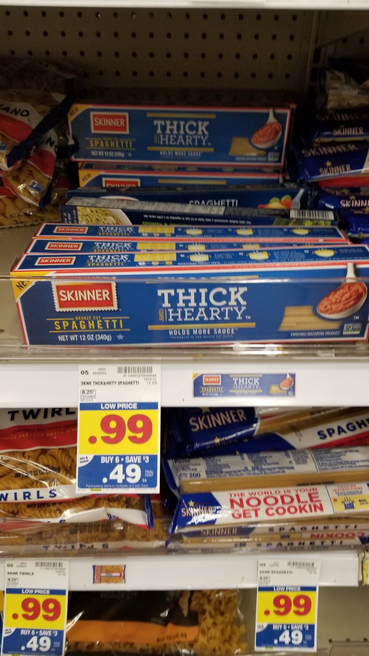 FREE Skinner Pasta - Kroger Couponing